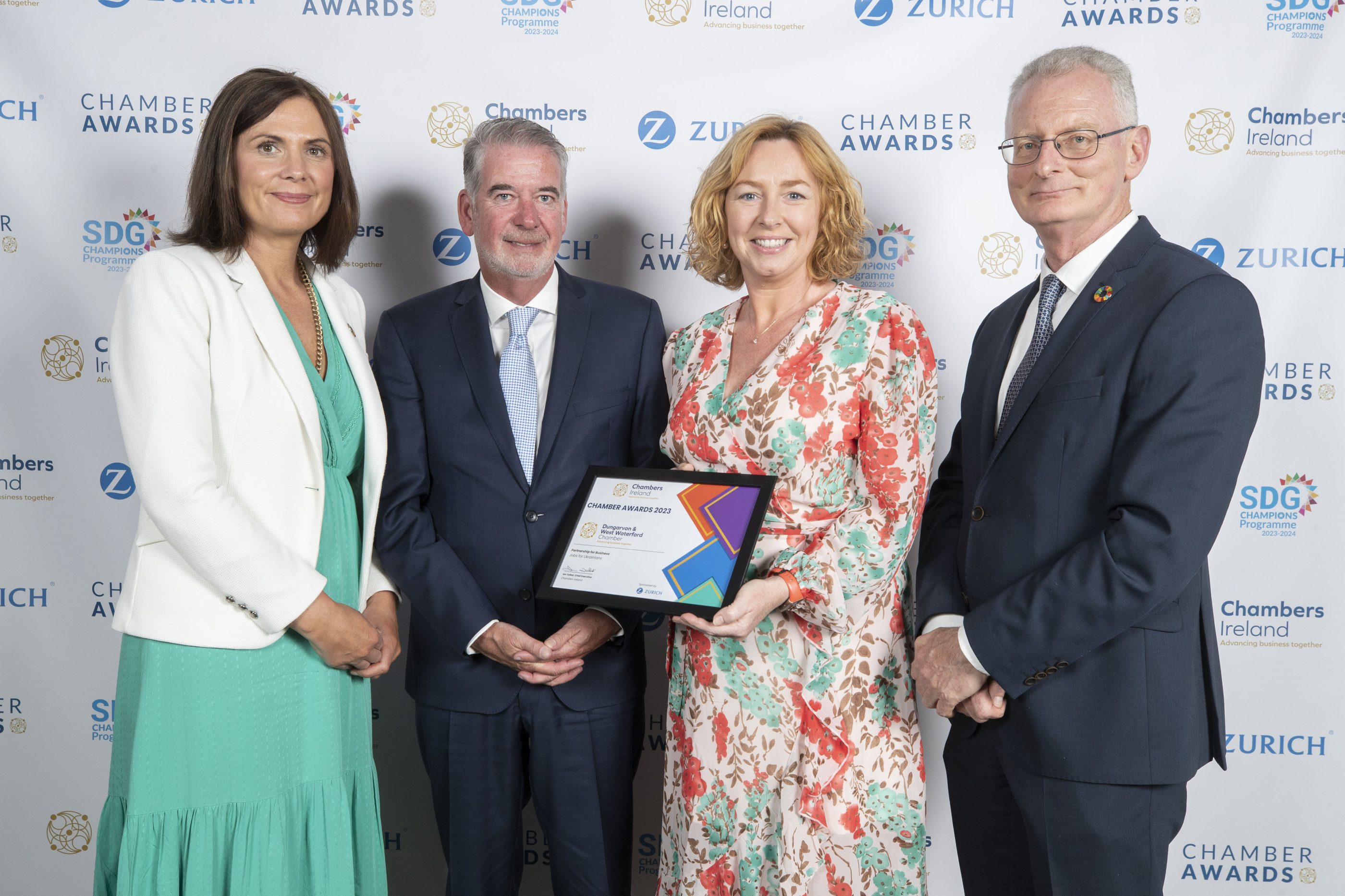 #Dungarvan and West Waterford Chamber take home Chamber of the Year Award | Chambers Ireland