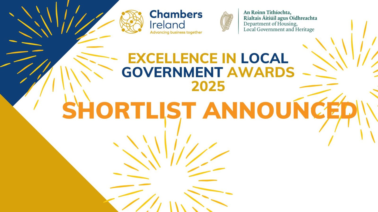 Local Government Awards Shortlist 2025 Announced | Chambers Ireland
